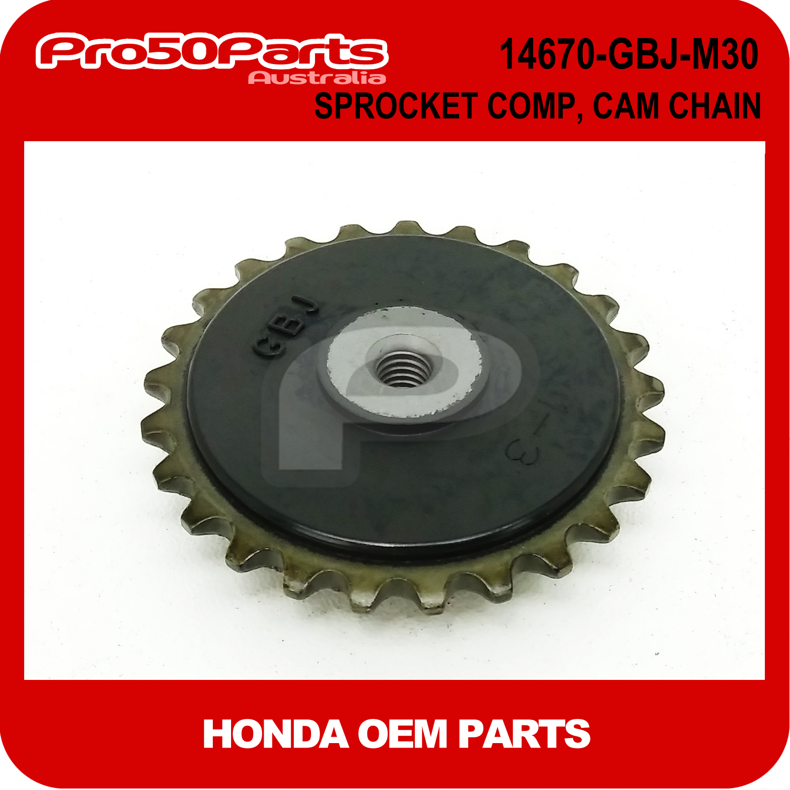 (Honda OEM) Z50 - Sprocket Comp, Cam Chain