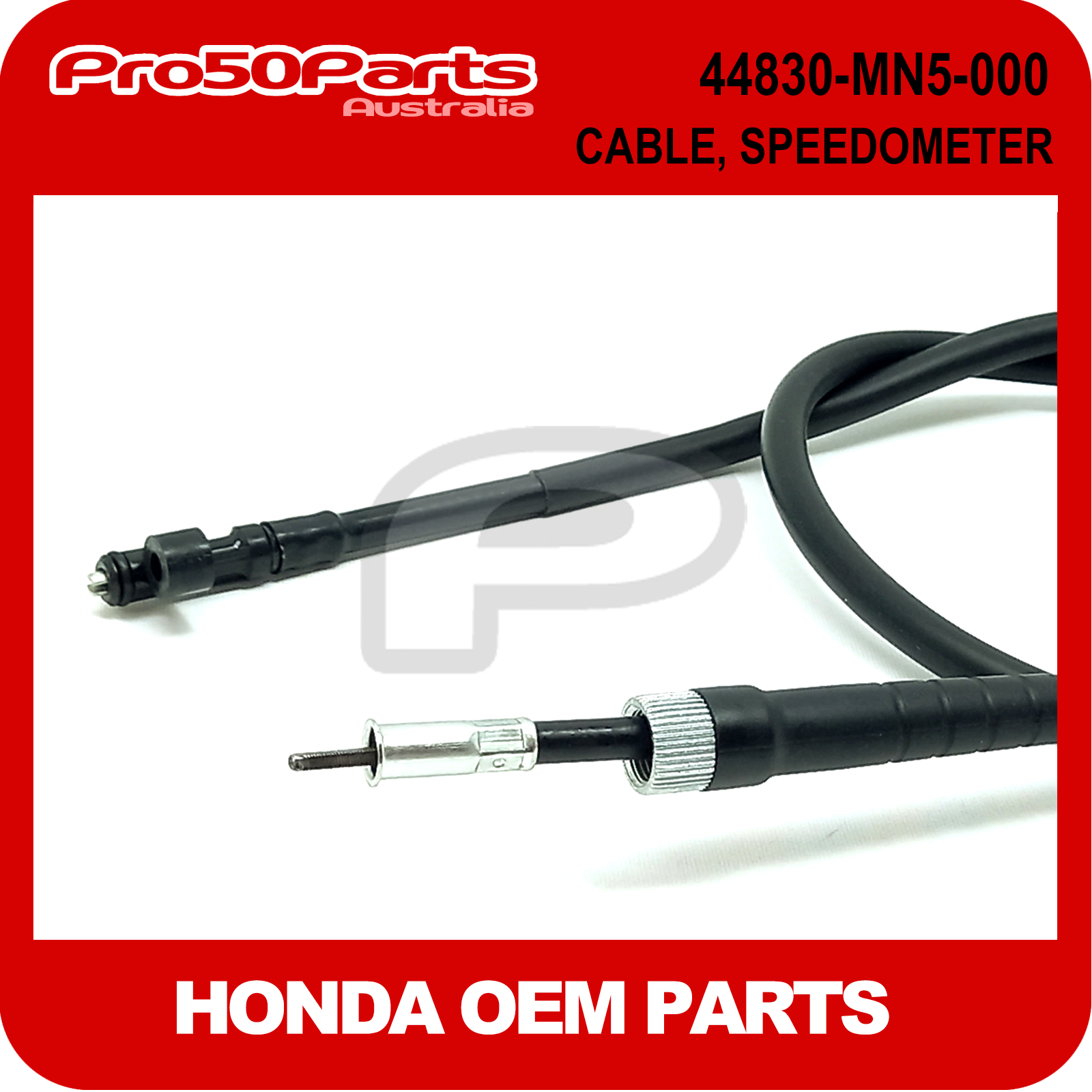 (Honda OEM) CABLE ASSY., SPEEDOMETER