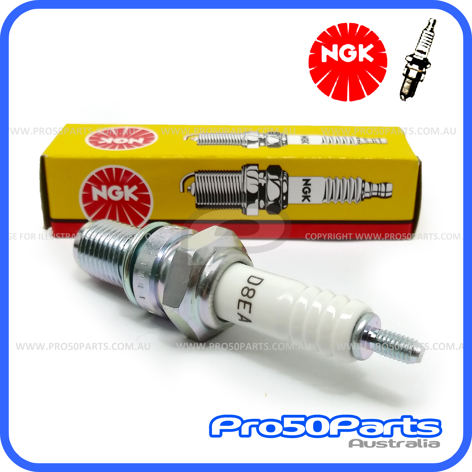 NGK Spark Plug D8EA (#2120)