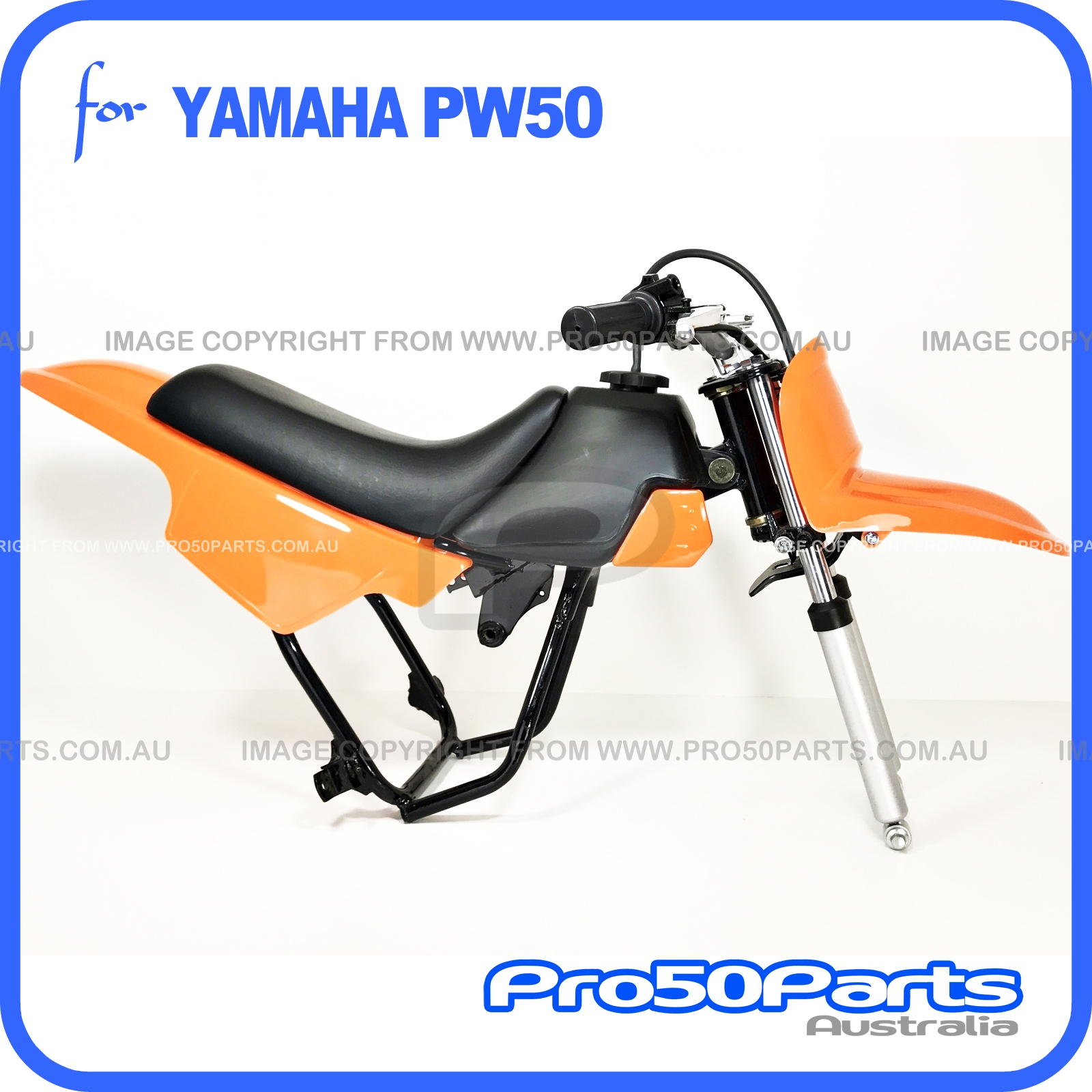 Yamaha PW50 - Fender Cover Set (Orange)