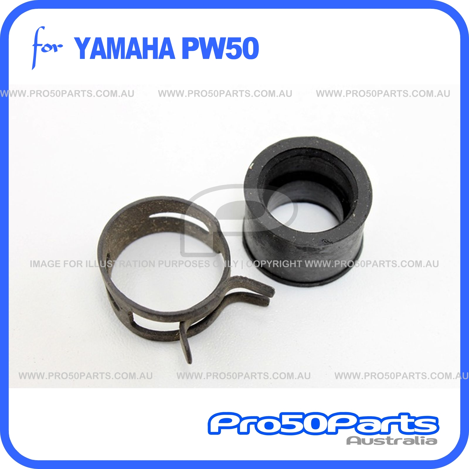 Yamaha PW50 - Silencer Assy