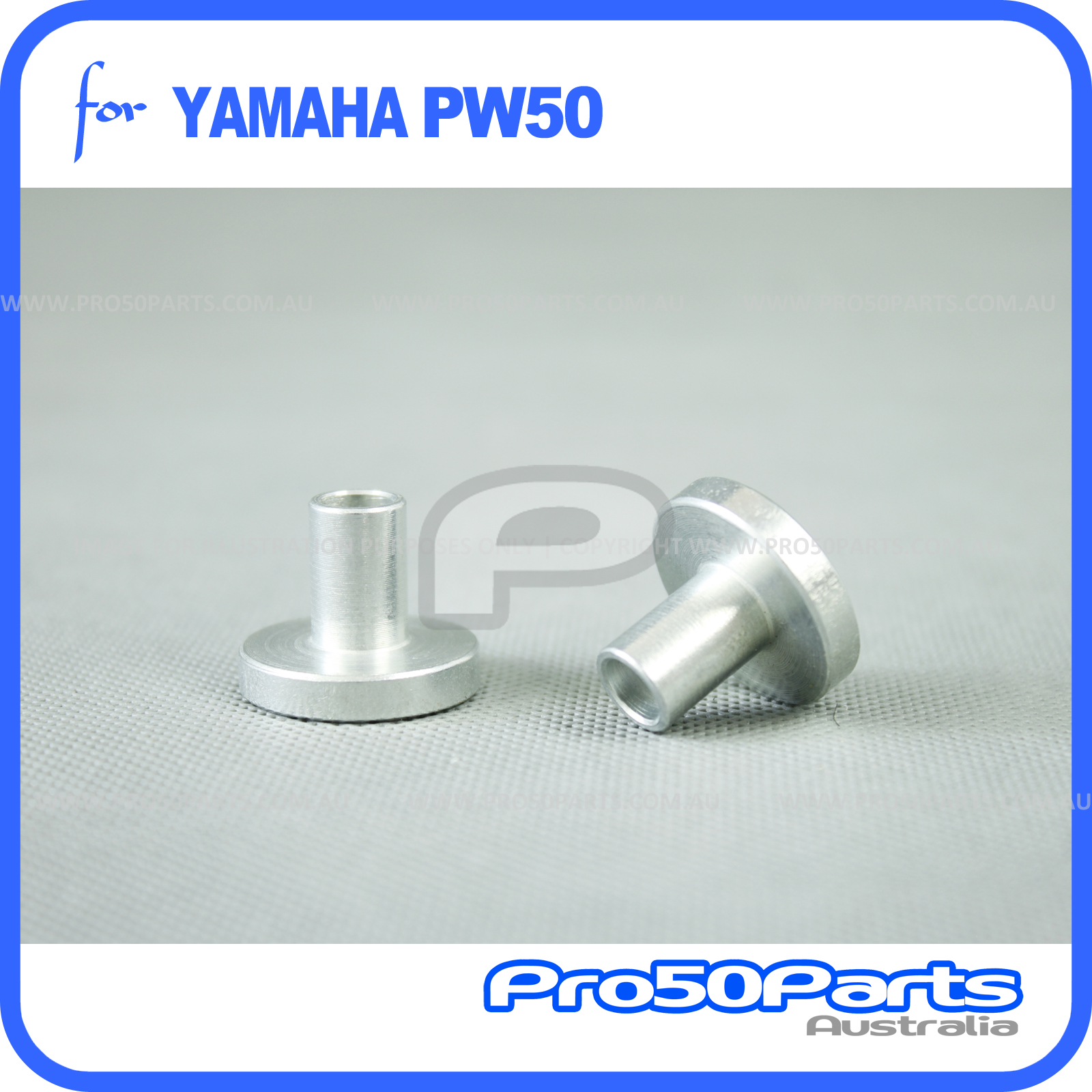 (PW50) - Mounting Bracket, Brushes, Fuel Tank & Front Fender convertion ...