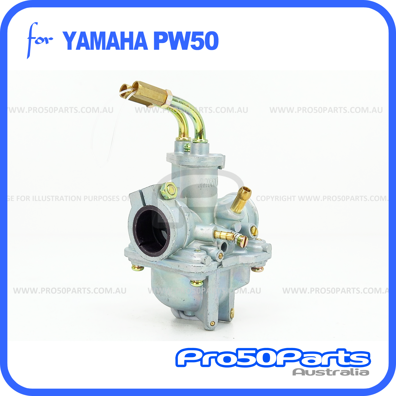 (PW50) - Service Kit 7 (inc. Carby, Throttle Cable, Choke Cable)