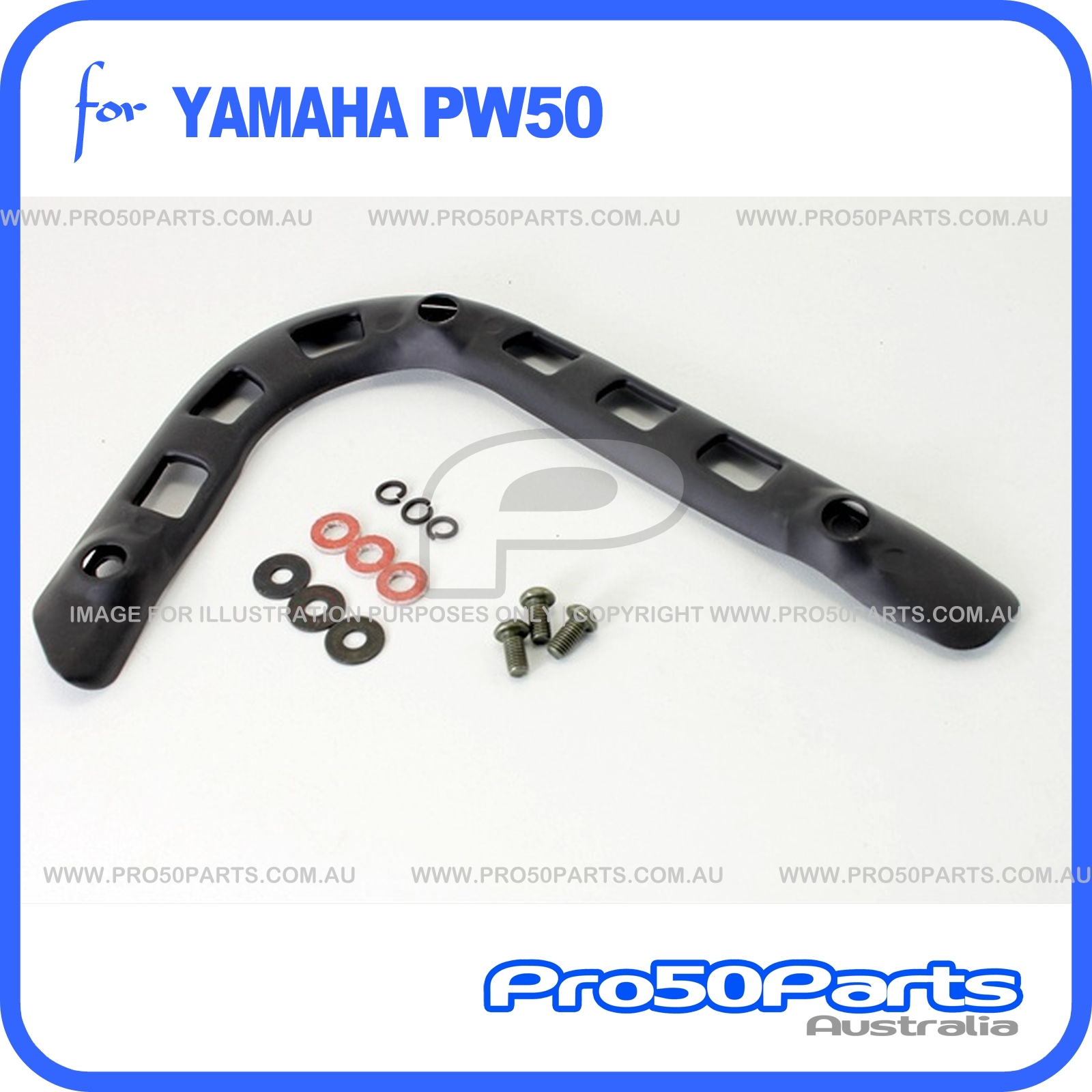 Yamaha PW50 - Exhaust Pipe and Silencer Assy