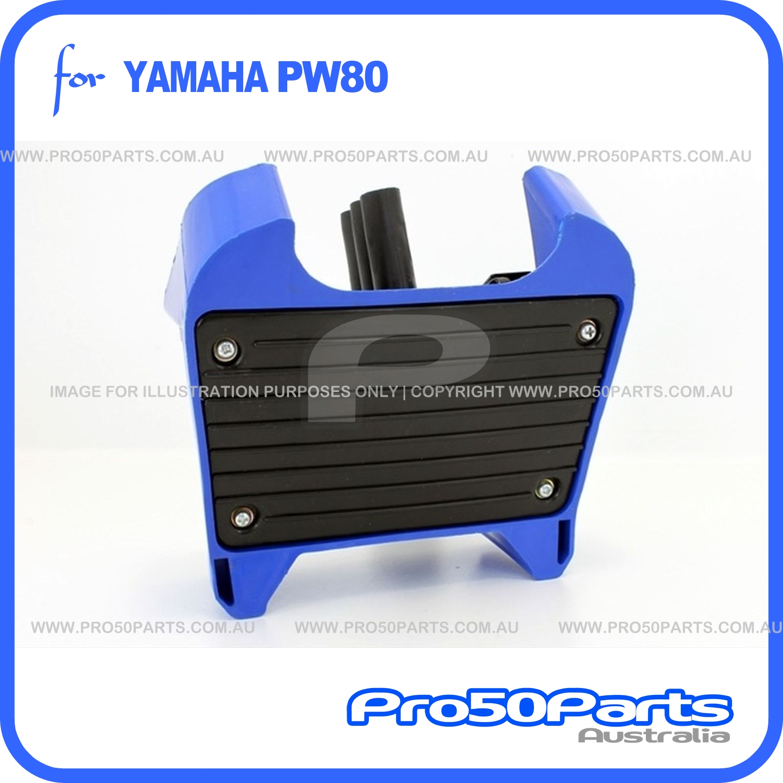 Yamaha PW80 Fuel Tank, Air Cleaner, Fender Plastic Cover, Seat
