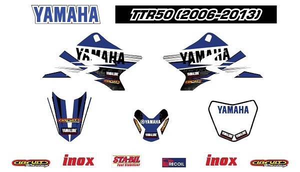 (TTR50) - Decal Sticker Kit (2006-2013)