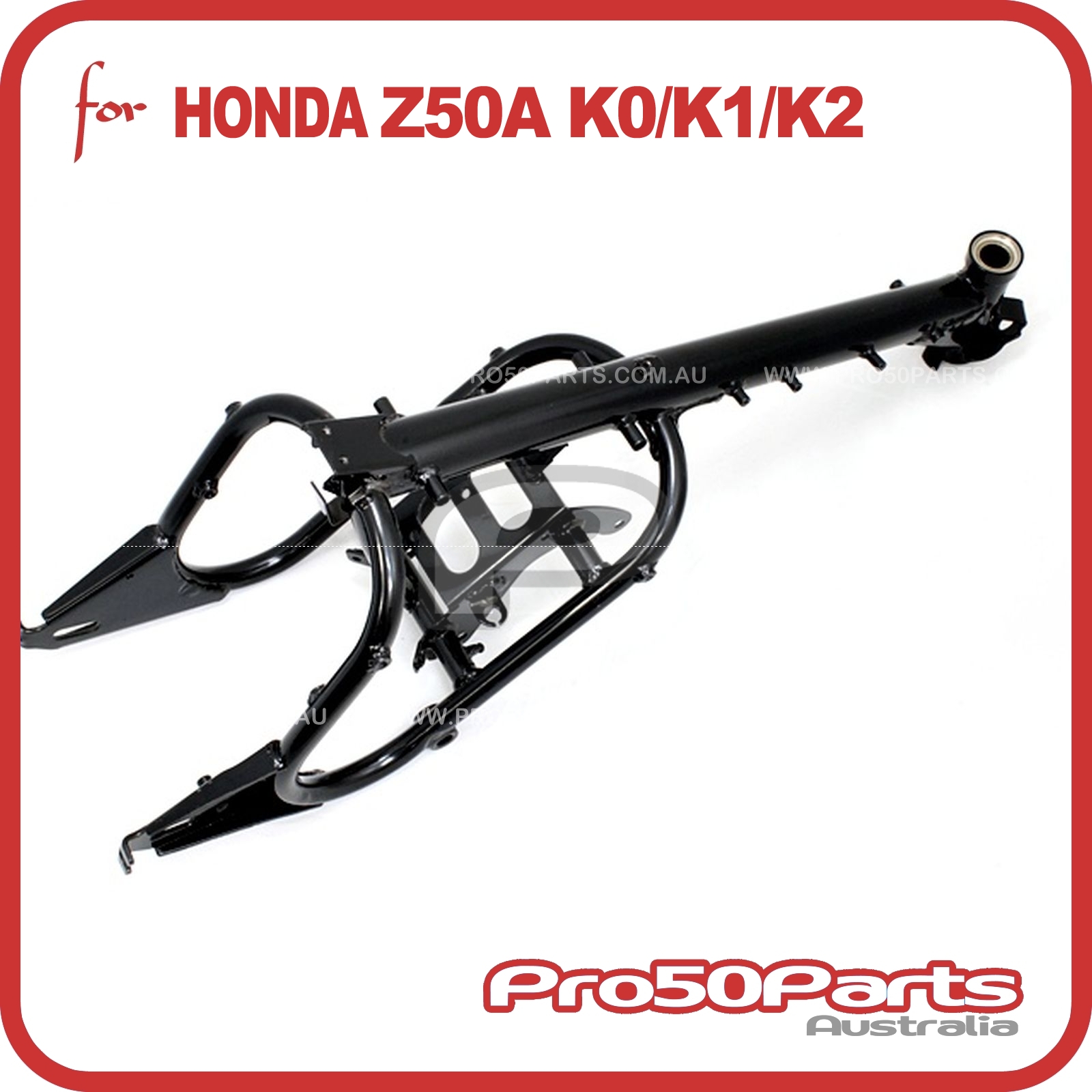Honda Aftermarket Z50 Bike Frame, Steel Frame
