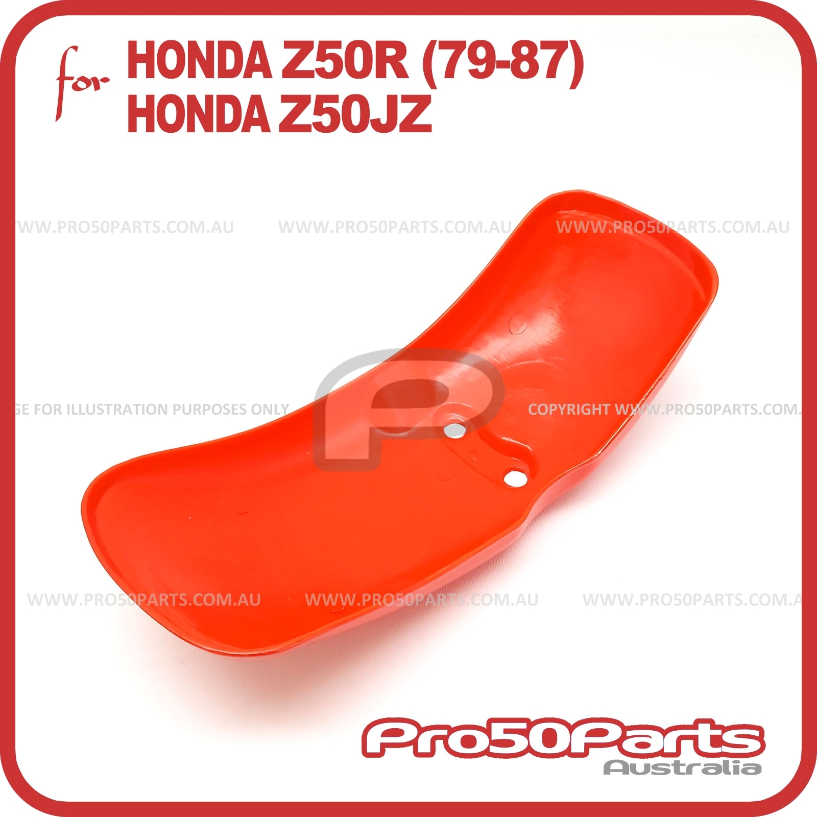 Z50R/JZ - Front Fender (Blaze Red)