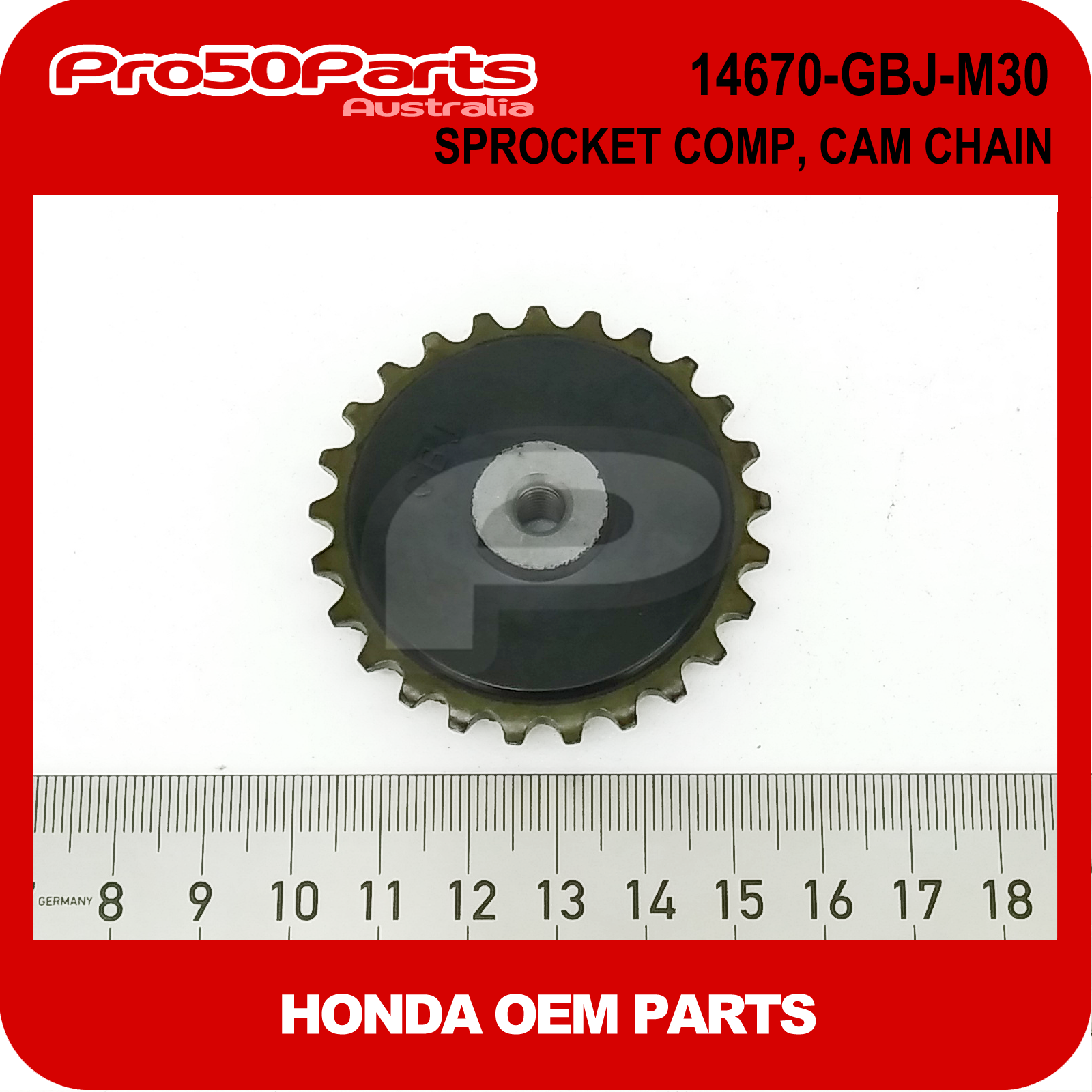 (Honda OEM) Z50 - Sprocket Comp, Cam Chain