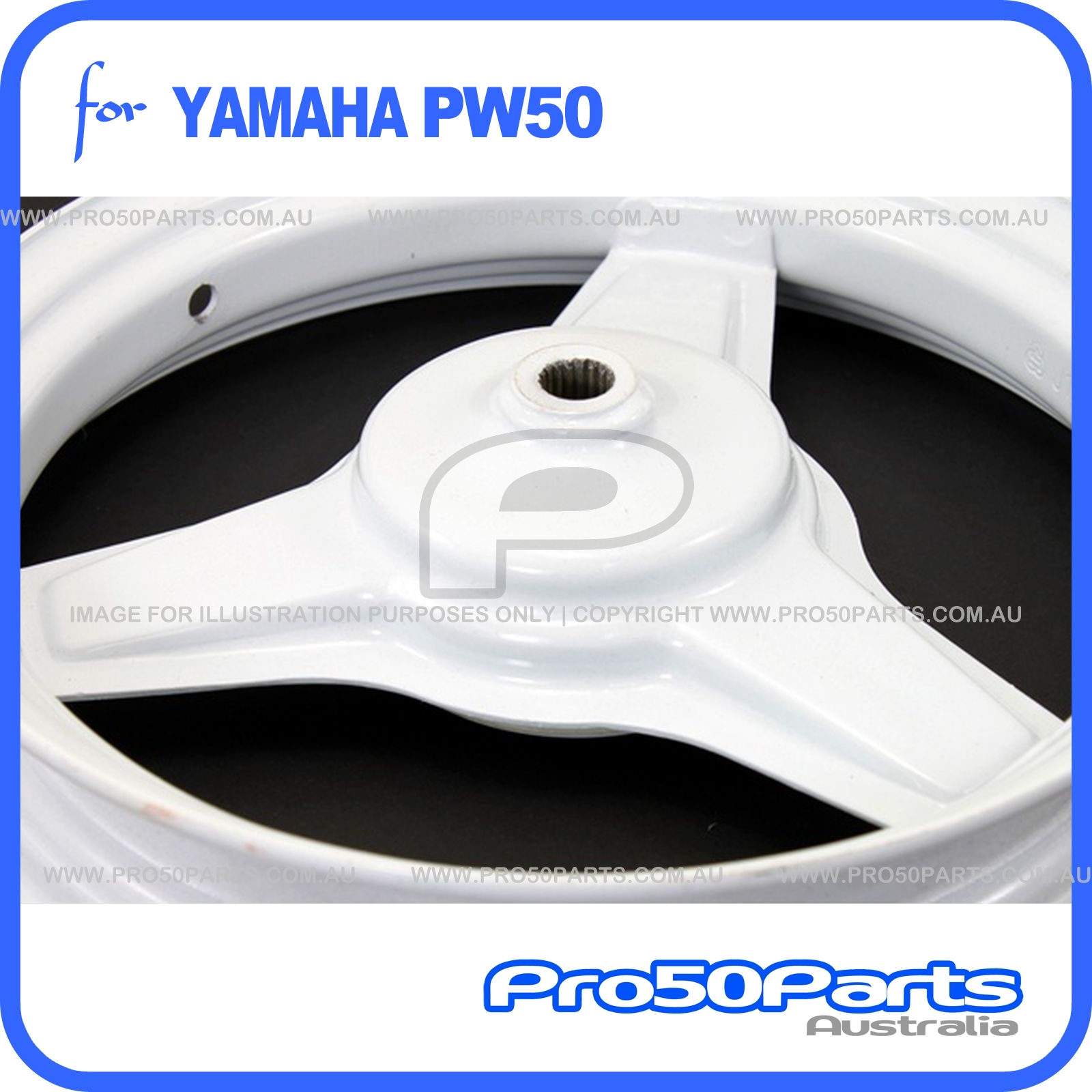 Yamaha PW50 - Rim, Rear Wheel