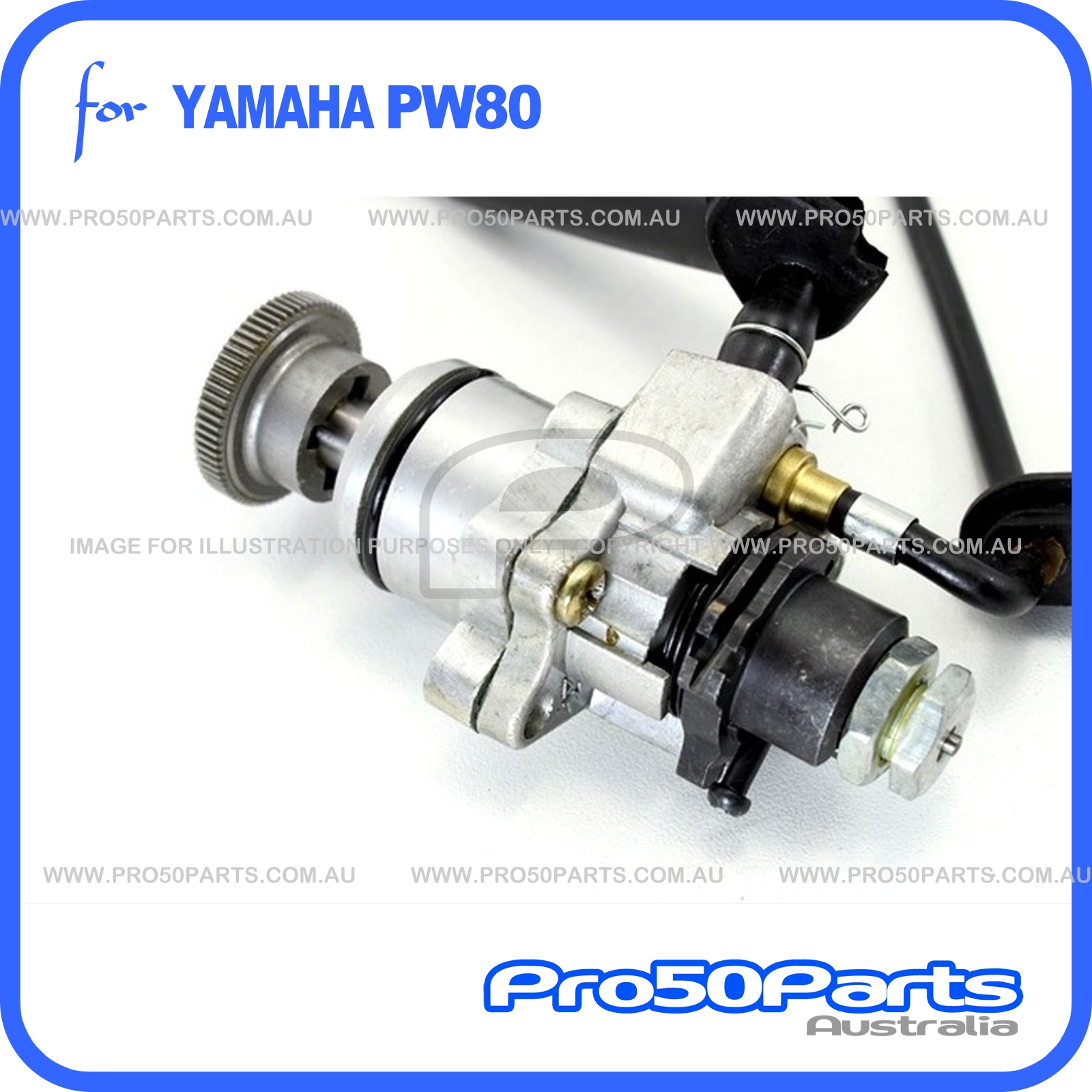 Yamaha PW80 Oil Pump Assy