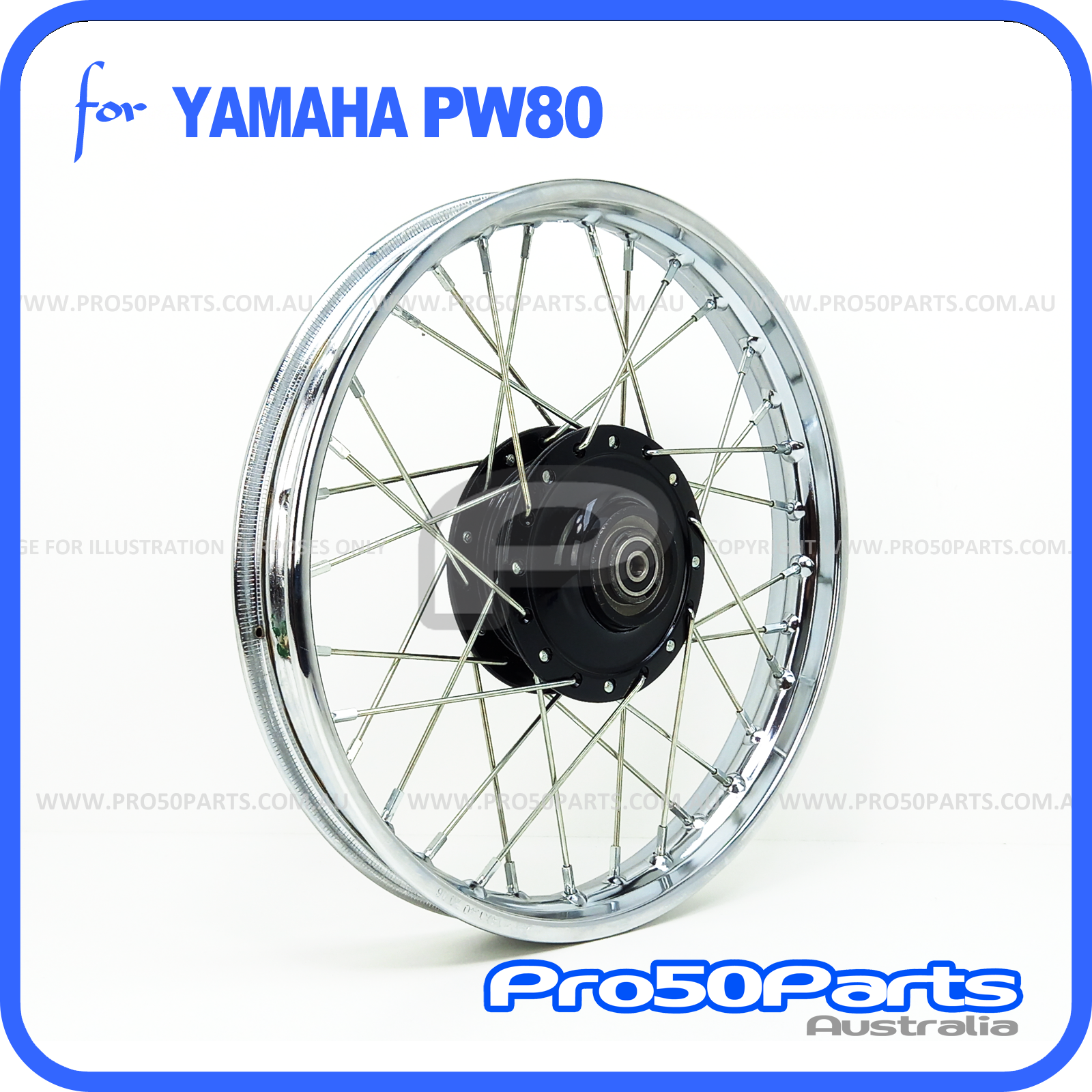 (PW80) - Rim Set (Front & Rear)