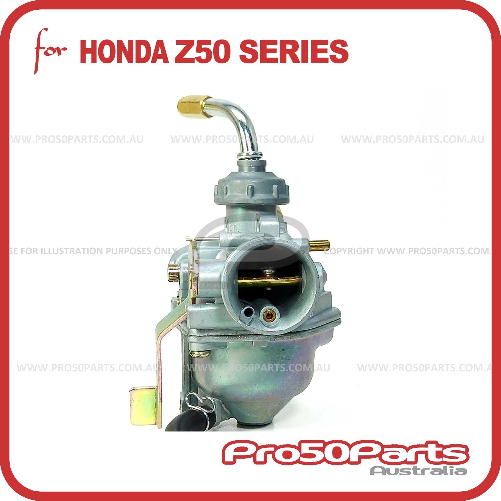 (Z50) - Carburetor Set (with top cap)