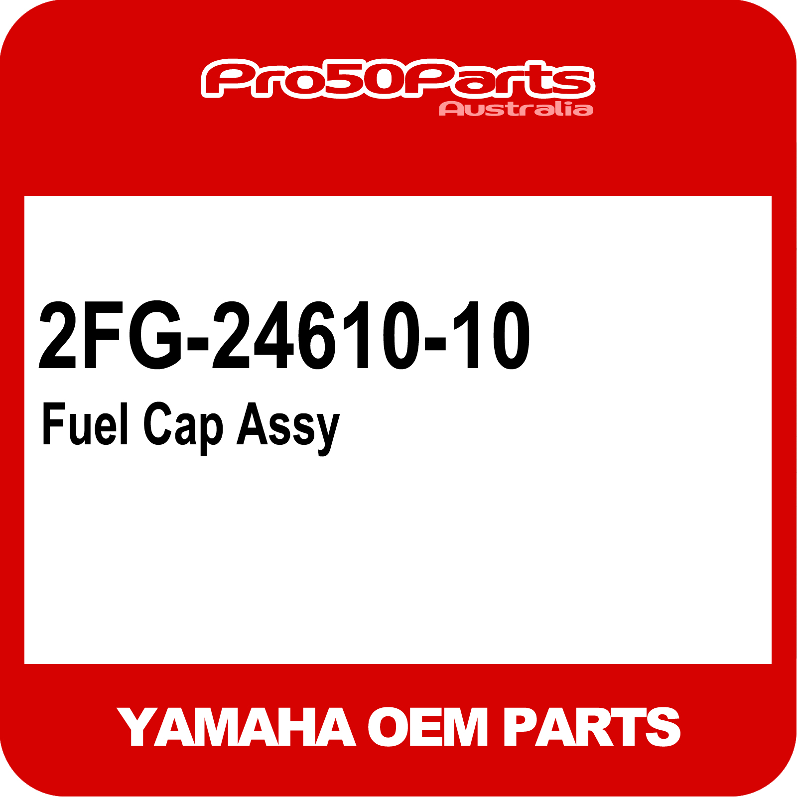(Yamaha OEM) PW50/ 80 - Fuel Cap Assy