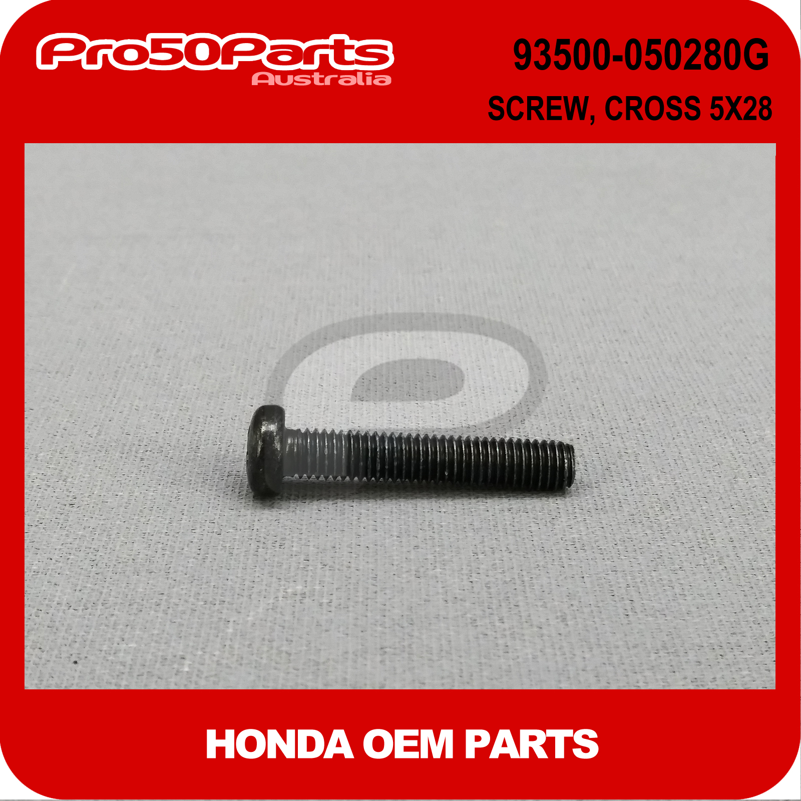 (Honda OEM) Z50 - Screw, Cross (5x28)