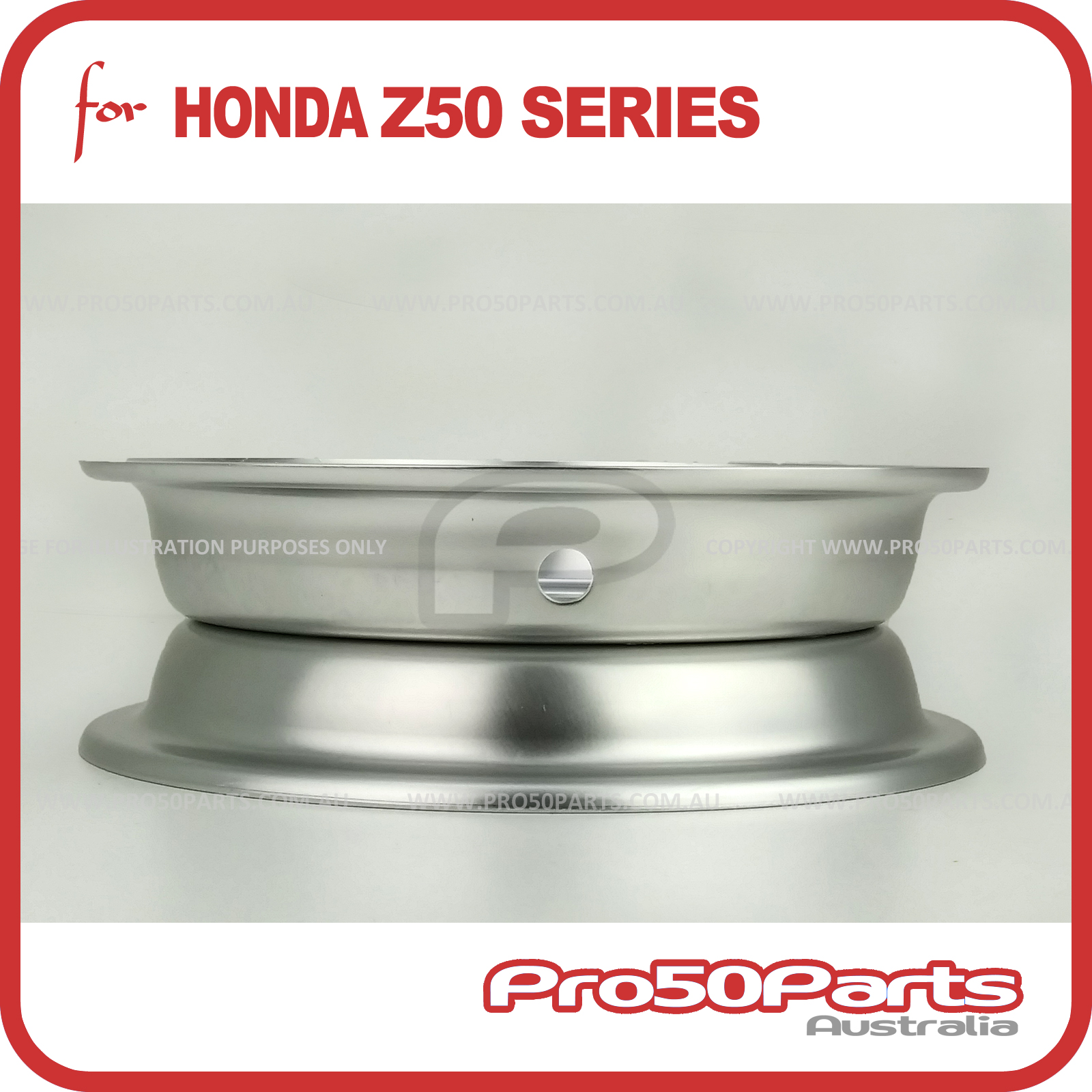 (Z50) - Rim 2.5 x 8" (CNC Alloy)