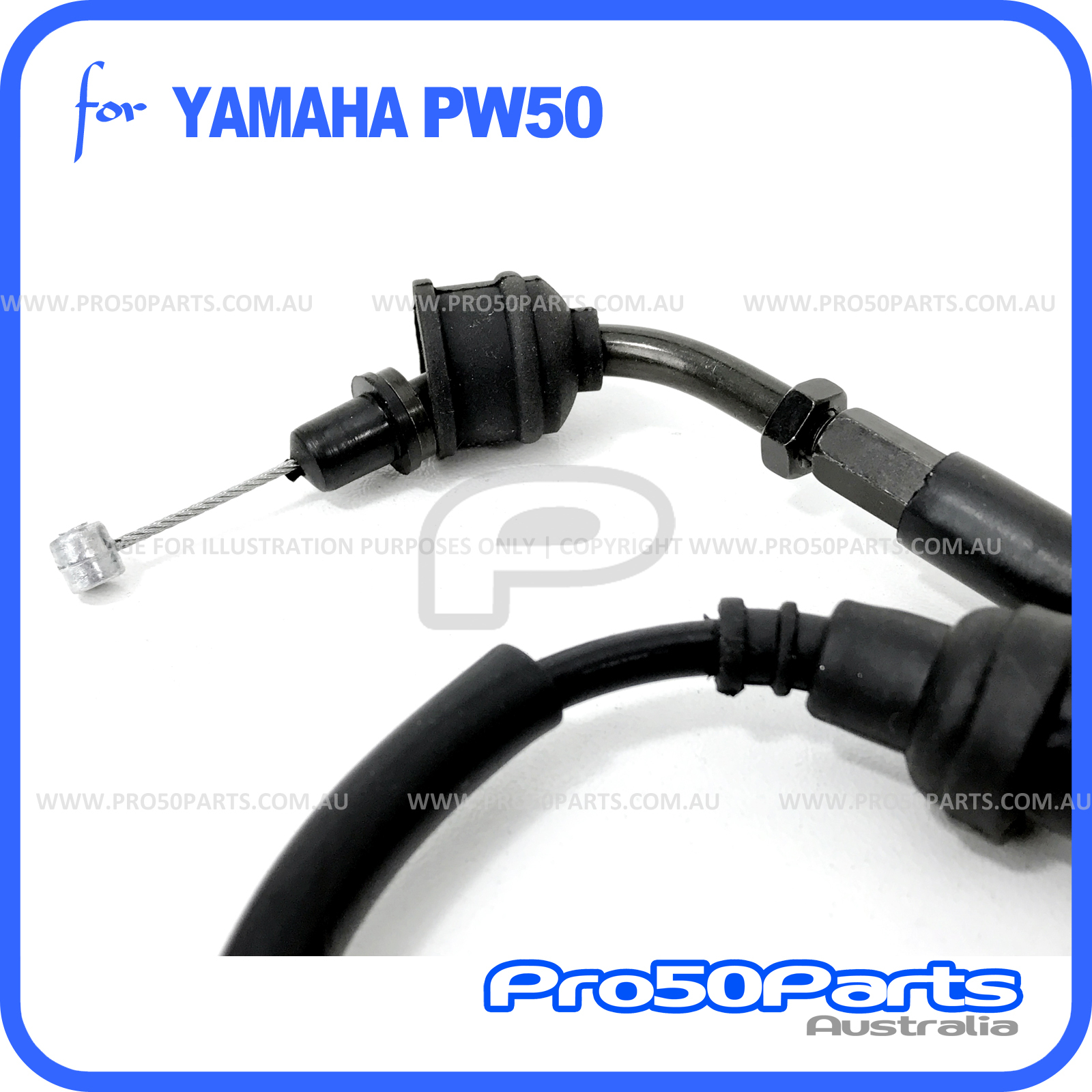 (PW50) - Complete Cable Set (1981-2002)
