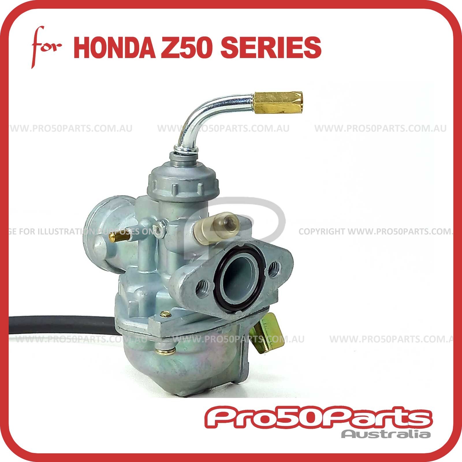 (Z50) - Carburetor Set (with top cap)