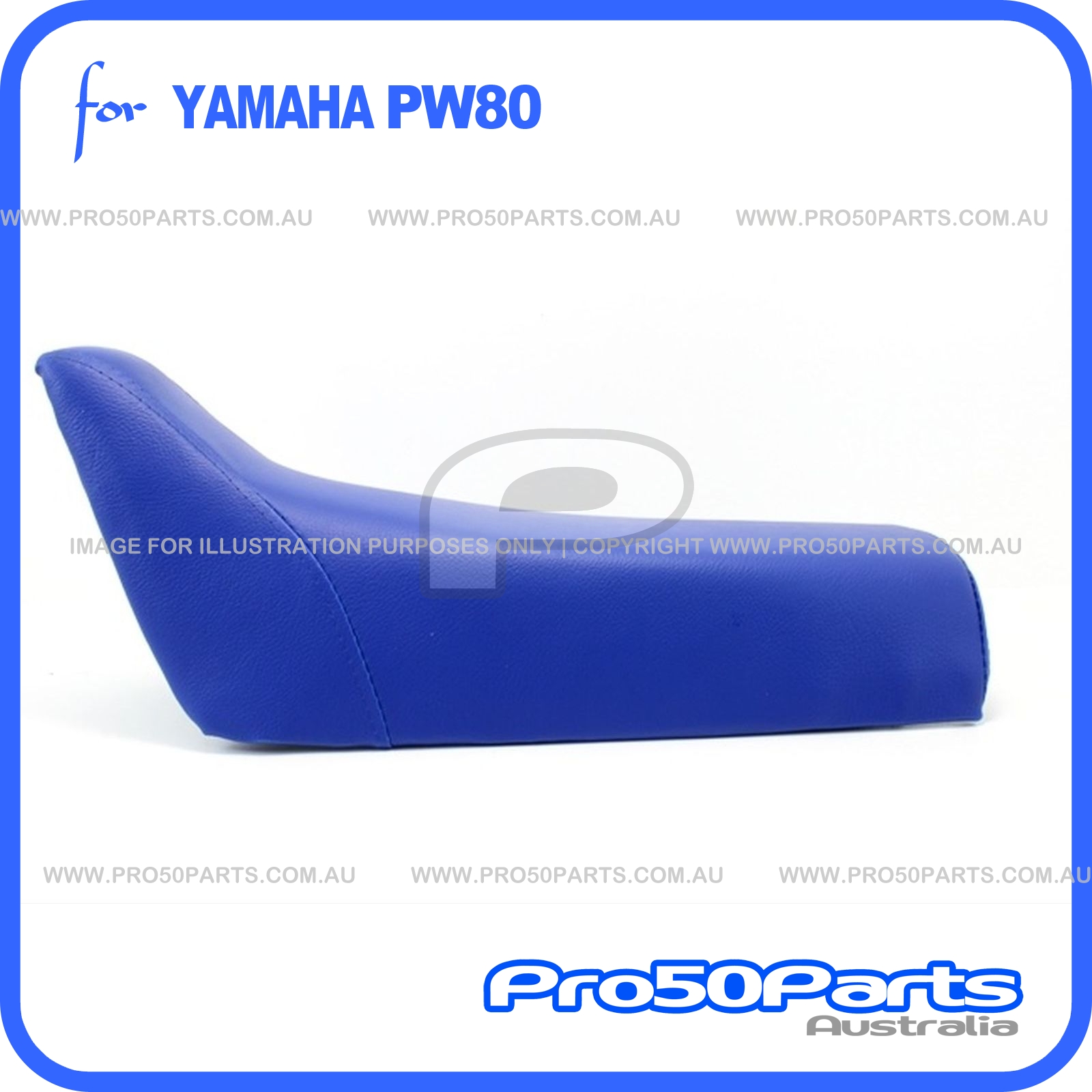 Yamaha PW80 Fuel Tank, Air Cleaner, Fender Plastic Cover, Seat